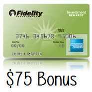 Fidelity® Investment Rewards® American Express® Card Now With A $75 ...