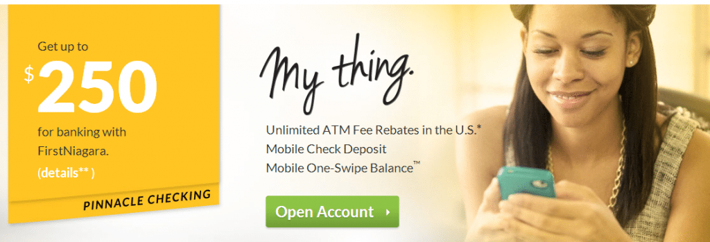 [Expired] First Niagara Bank Offers Up To $250 In Sign Up Bonuses ...