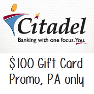 [PA only] Citadel Credit Union Offering A $100 Gift Card For New ...