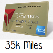 Gold Delta Skymiles Card From AmEx, 35k Mile + $50 Sign Up Bonus ...