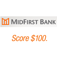 [Expired] [AZ & OK only] MidFirst Bank $100 Checking Account Promo ...
