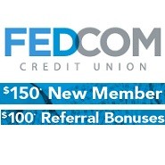 [MI only] FEDCOM Credit Union $150 Checking Bonus + $100 Referral Bonus ...