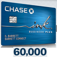 Chase Ink Plus Now 60,000 Points In Branch & Online - Doctor Of Credit