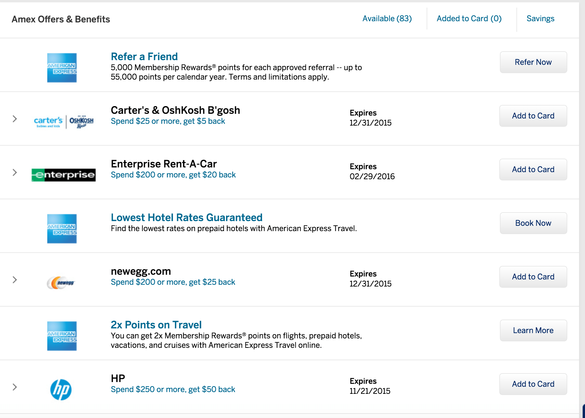 Amex Gives Us Back Revamped Amex Offer Interface - Doctor Of Credit