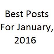 Best Posts For January, 2016 - Doctor Of Credit