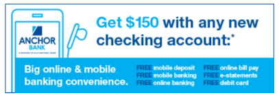 [WI only] AnchorBank In Branch $150 Checking Promotion - Doctor Of Credit