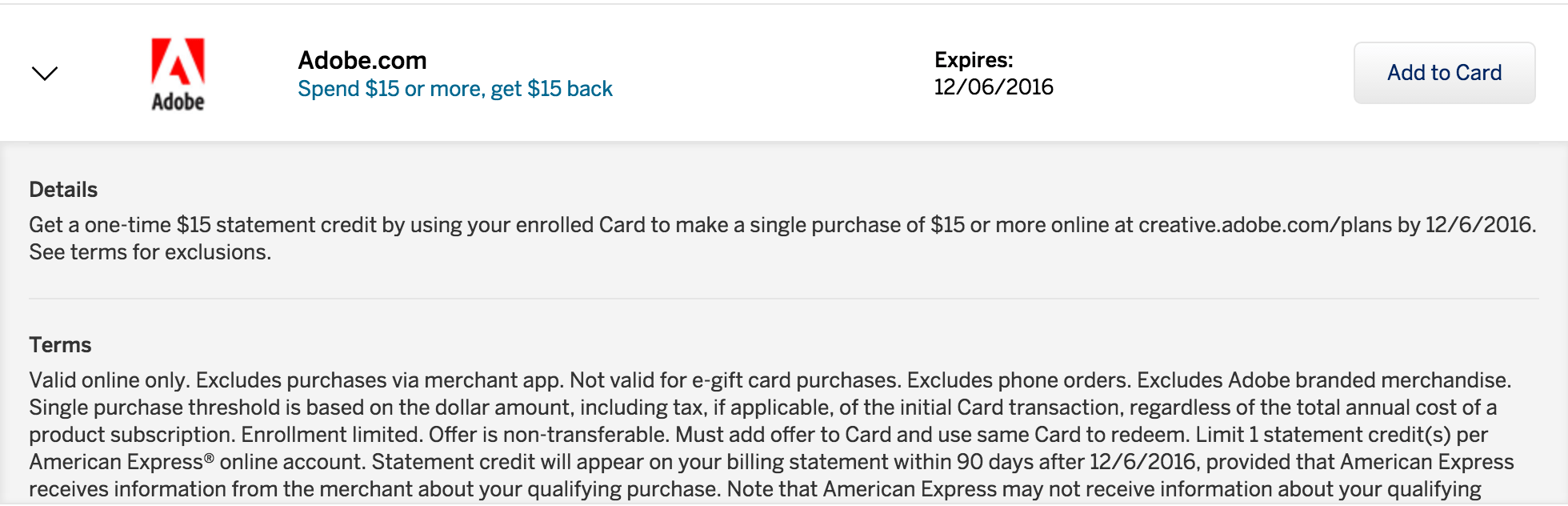 Gap amex offer store