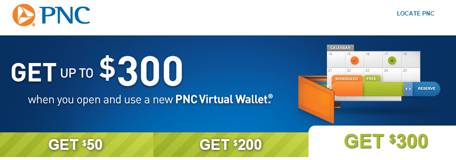 PNC $300 Checking Bonus Returns (2k CC Funding) [AL, DC, DE, FL, GA, IL ...