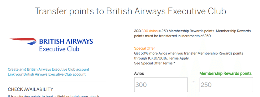 Last Chance To Transfer American Express Membership Rewards To Avios ...