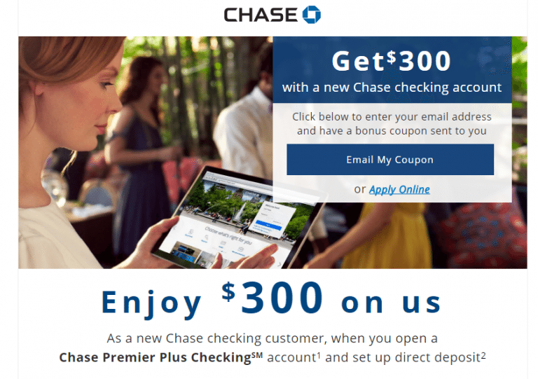 Chase Premier Checking $300 Bonus - Doctor Of Credit