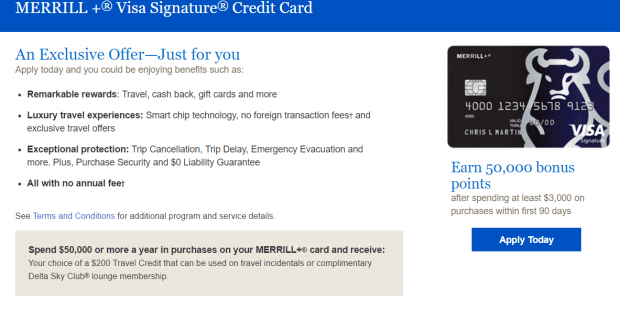 Merrill Lynch MERRILL+ Visa Signature Credit Card Review - Doctor Of Credit