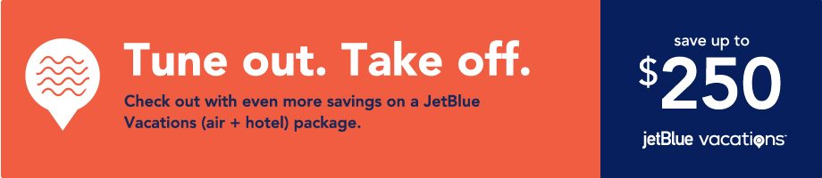[Dead] Up To $250 Off JetBlue Vacation Packages - Free Flights, Hotels ...