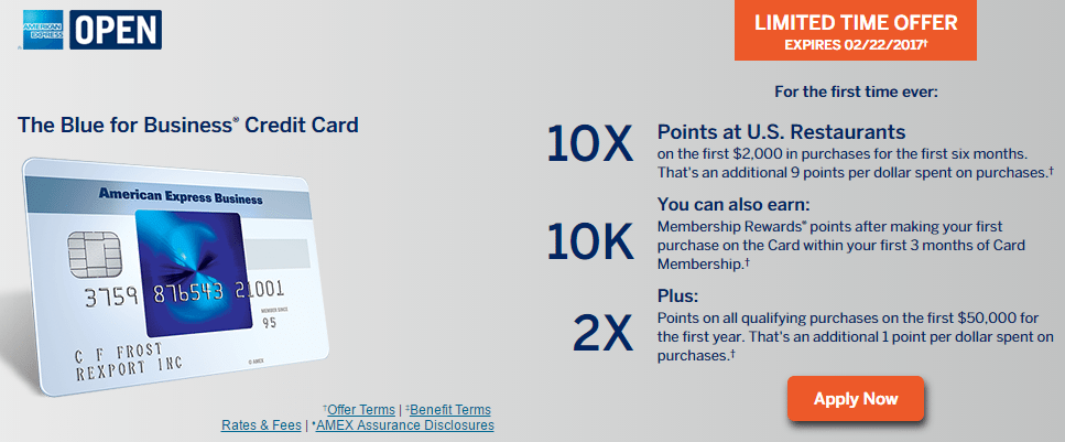 DP for new Blue for Business and Blue Sky cards? : r/amex