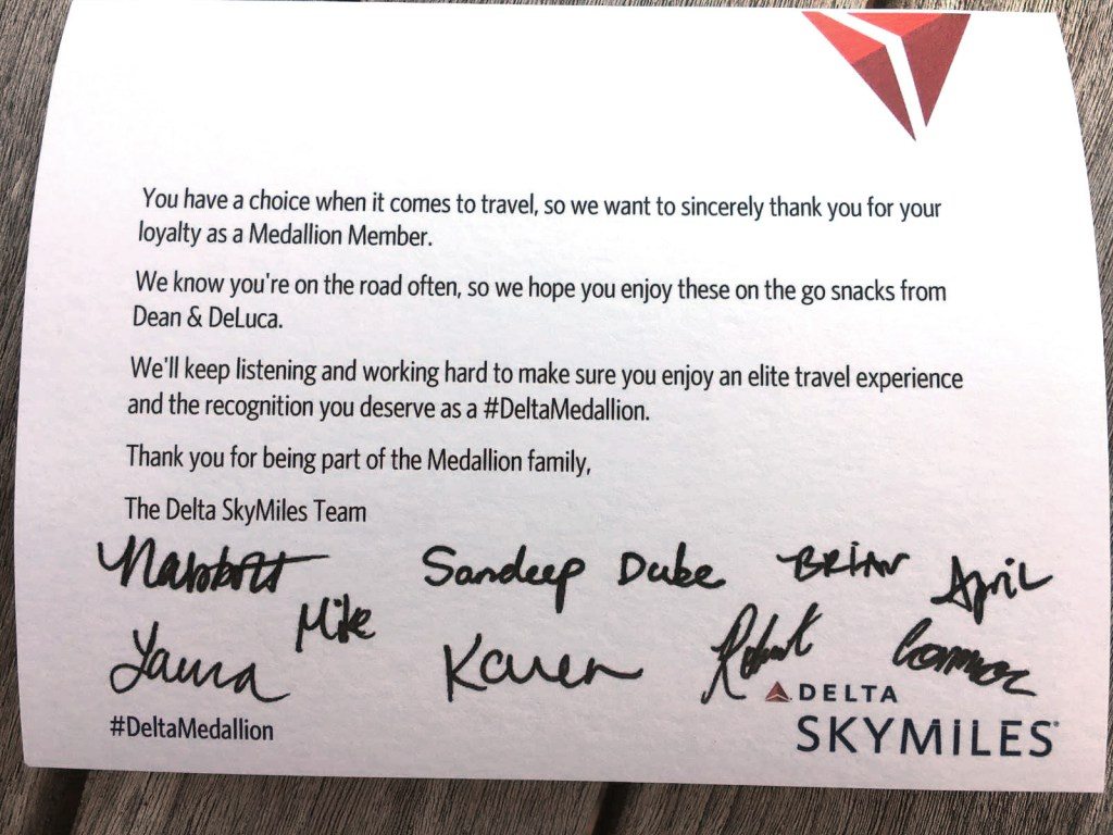 Delta Sending Candy Gifts to Some Medallion Members - Doctor Of Credit