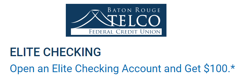 [Expired] [LA, In Branch only] Baton Rouge Telco Federal Credit Union ...