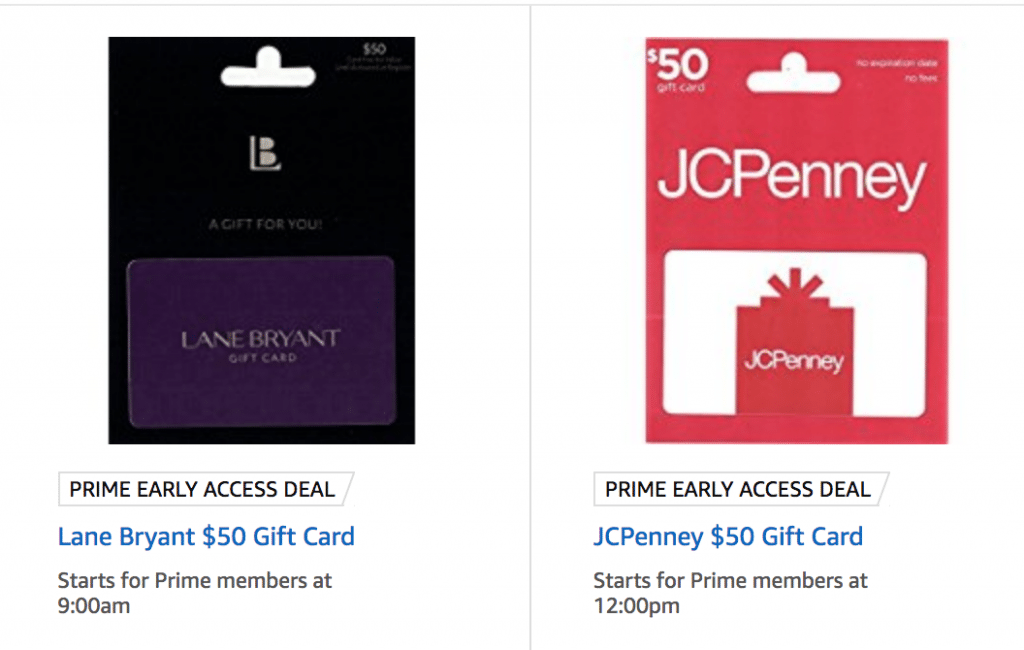 Amazon: Save on JCPenney and Lane Bryant Gift Cards - Doctor Of Credit