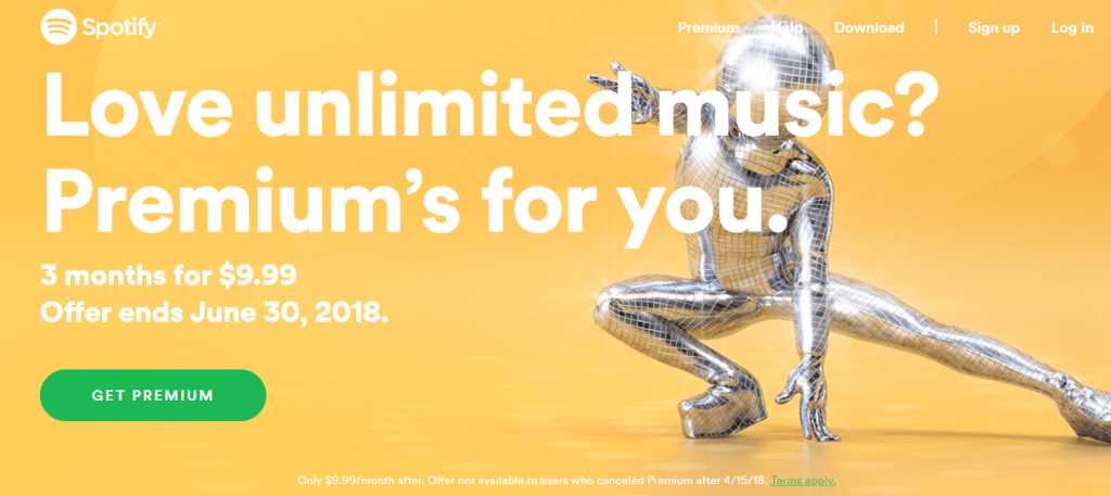 Spotify: 3 Months Premium For $9.99 For Previous Customers - Doctor Of ...