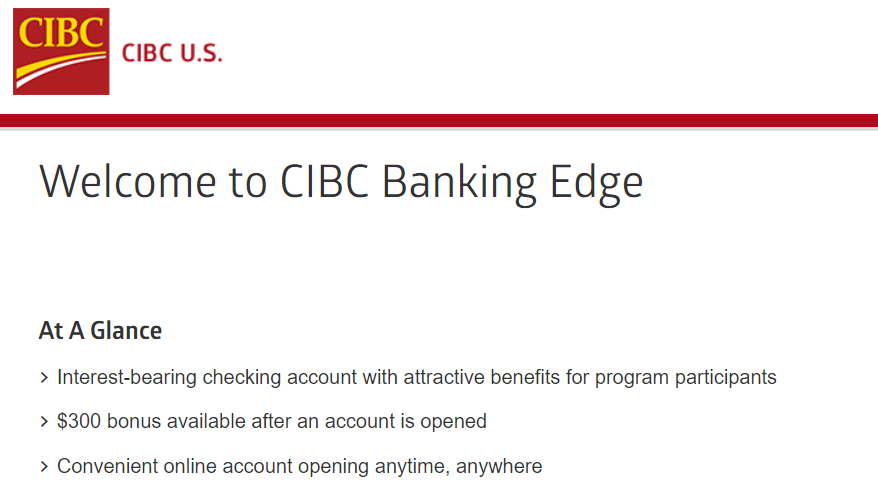 CIBC US $300 Checking Bonus [Nationwide, But Select Employers Only ...