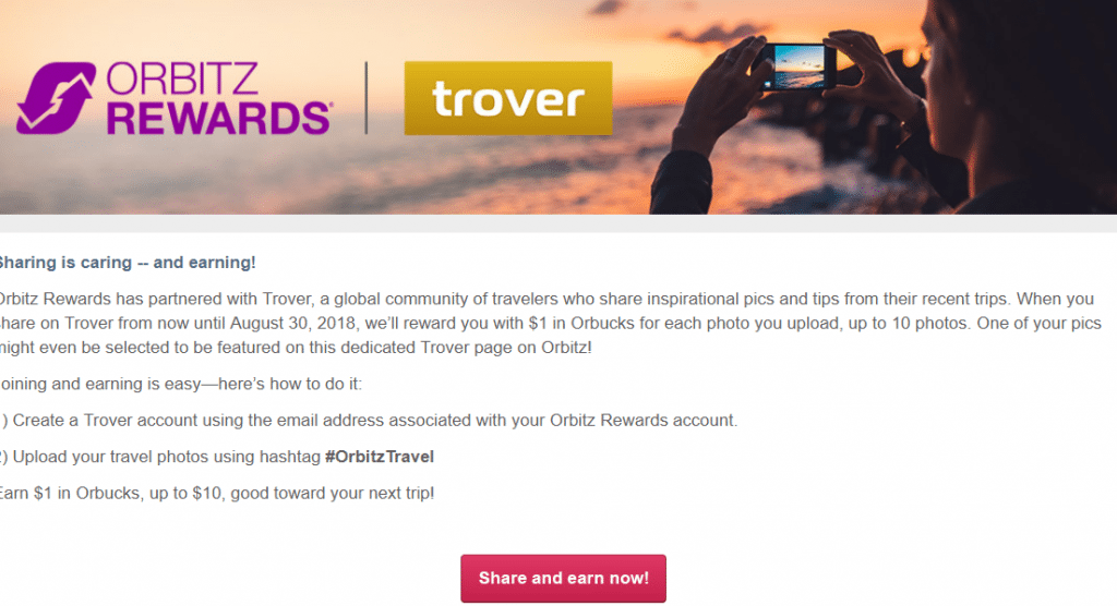 [Expired] [Targeted?] Orbitz: Earn $1 In Orbucks For Every Photo Upload ...