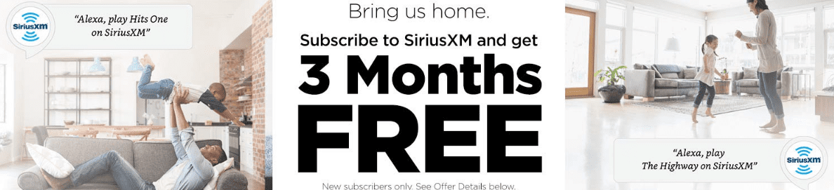 SiriusXM: Free 3 Month Membership For New & Previous Customers - Doctor ...