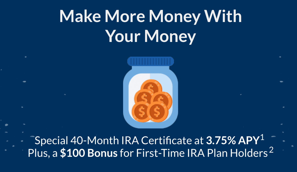 Navy Federal 3 75 40 Month IRA CD 100 Signup Bonus Doctor Of Credit