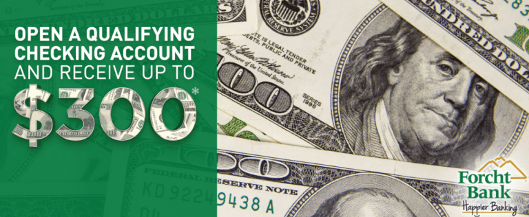 [Expired] [Burlington, KY in Branch only] Forcht Bank $300 Checking Bonus - Doctor Of Credit