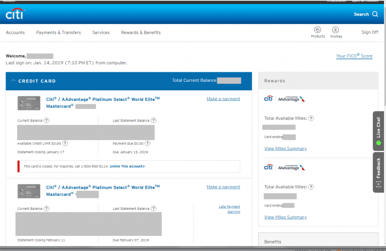 Citi Refreshes their Online Login User Interface - Doctor Of Credit