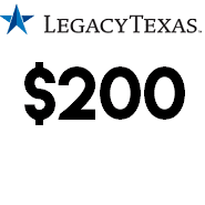 [Targeted, TX only] LegacyTexas $200 Checking Promotion - Doctor Of Credit