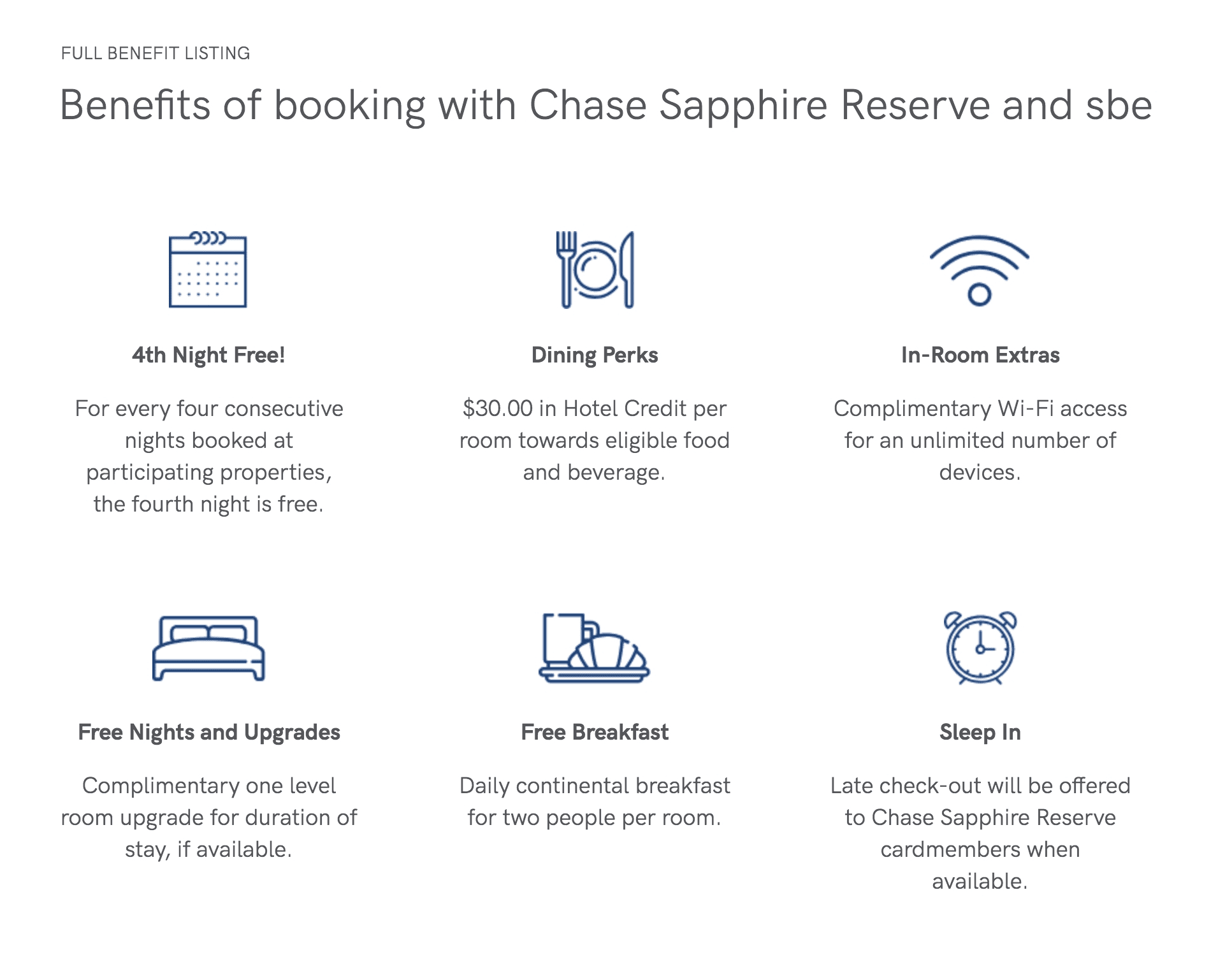 Is The New Chase Sapphire Reserve sbe Hotels Benefit Actually Useful ...