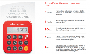 [Expired] [CA, IL, NJ, NY, TX, VA, In Branch] Hanmi Bank $500 Checking ...