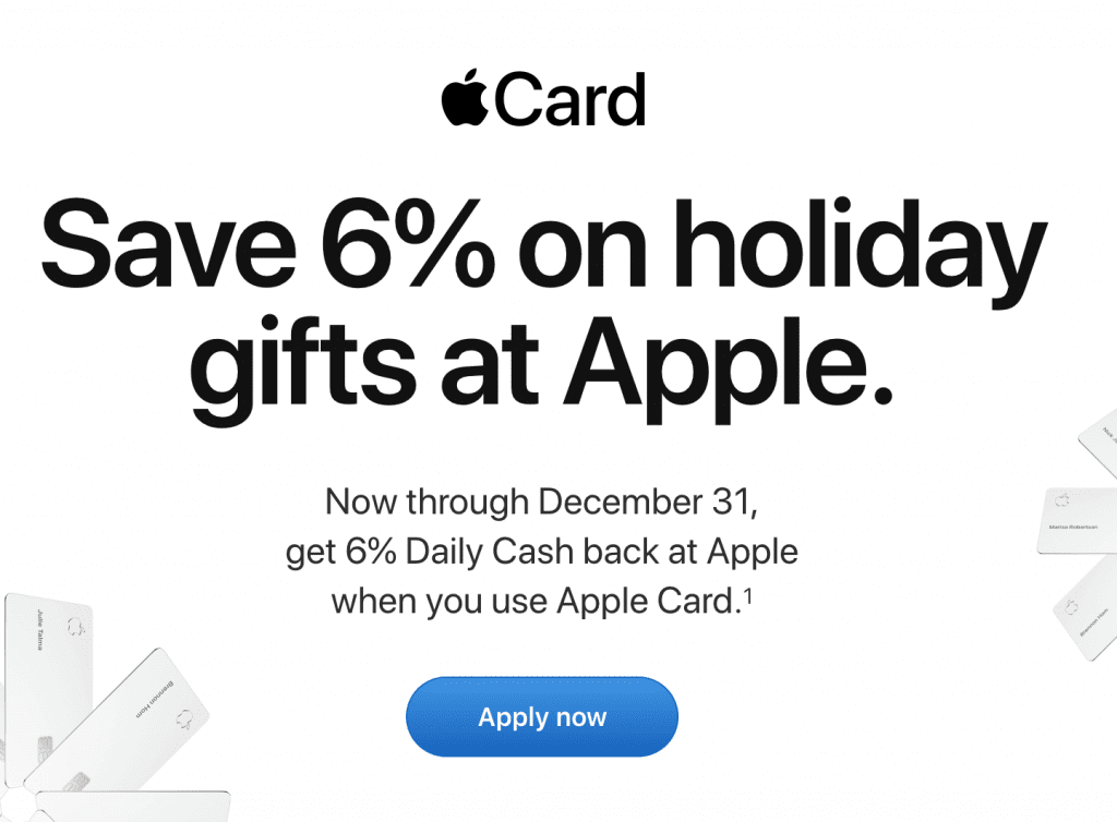 [Expired] Apple Card: Get 6% Back on Apple Purchases through December ...