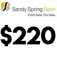 [Expired] [MD, DC & VA only] Sandy Spring Bank $220 Checking Bonus ...