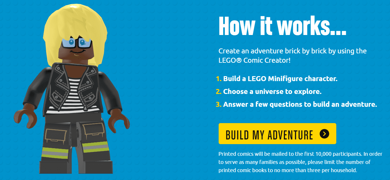 [Expired] Free Customized Lego Comic - Doctor Of Credit