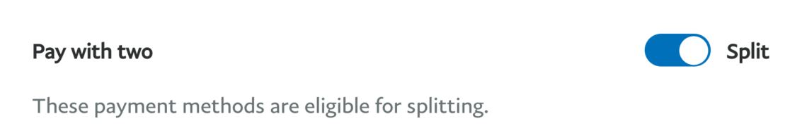 [Update] PayPal Now Allows Splitting Payments Between Two Cards ...