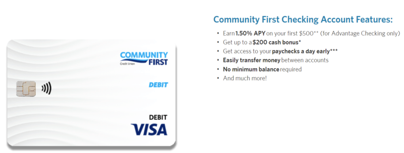 [FL only] Community First Credit Union $200 Checking Bonus - Doctor Of ...