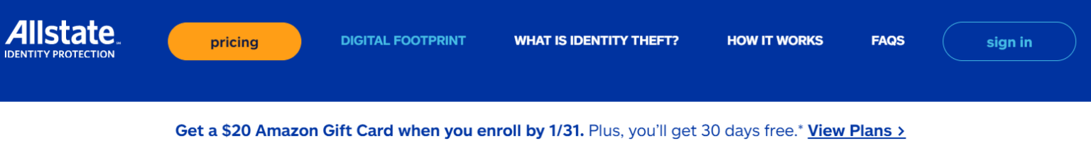 [Expired] Sign Up For Free Allstate Digital Footprint Trial & Get $20 ...