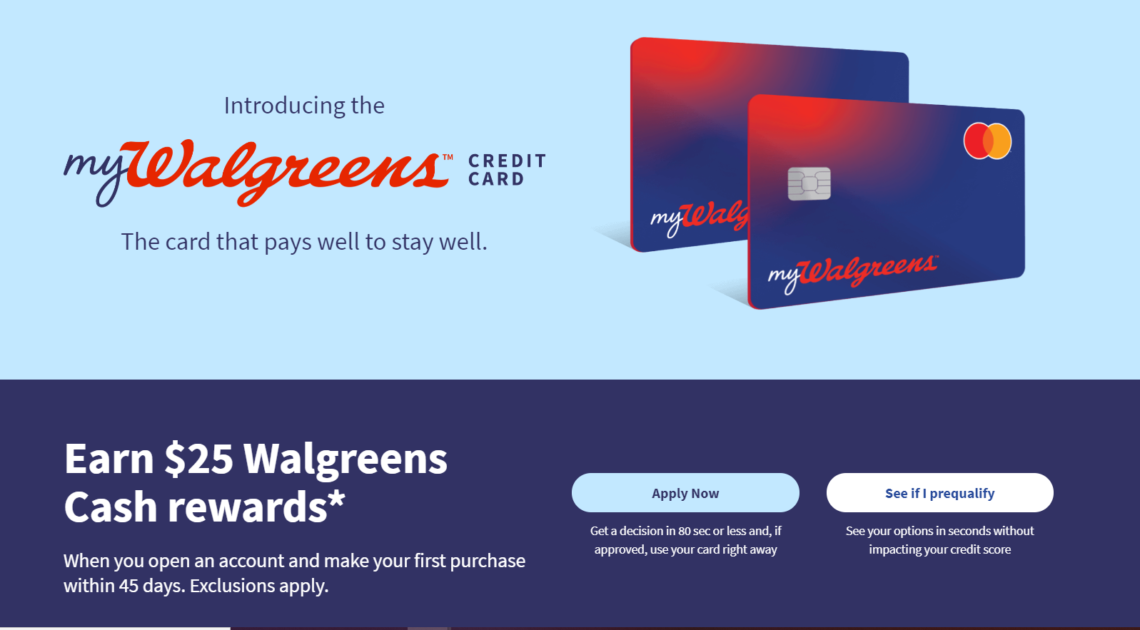 [Live] Walgreens Launch Cobranded Credit Card - Doctor Of Credit