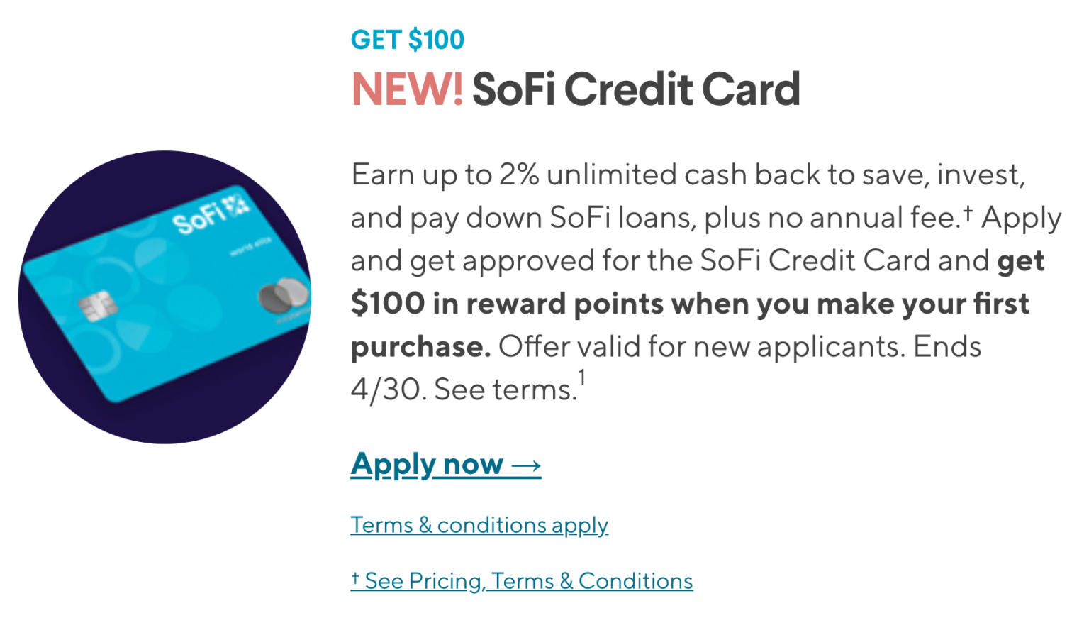 [Expired] SoFi 2% Credit Card Now Comes With $200 Signup Bonus - Doctor ...