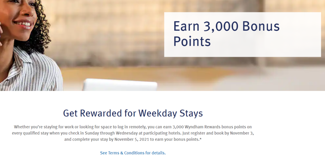 [Expired] [Targeted] Wyndham: Earn 3,000 Bonus Points - Doctor Of Credit