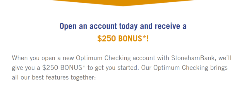 [MA & NH only] Stoneham Bank $300 Checking Bonus - Doctor Of Credit