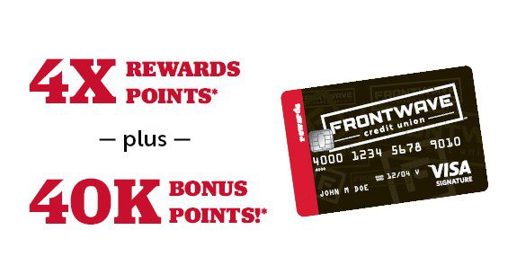 [Expired] [CA only] Frontwave Credit Union Visa Signature Rewards $400 ...