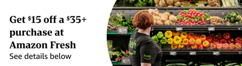 Amazon Fresh: $15 Off $35+ - Doctor Of Credit