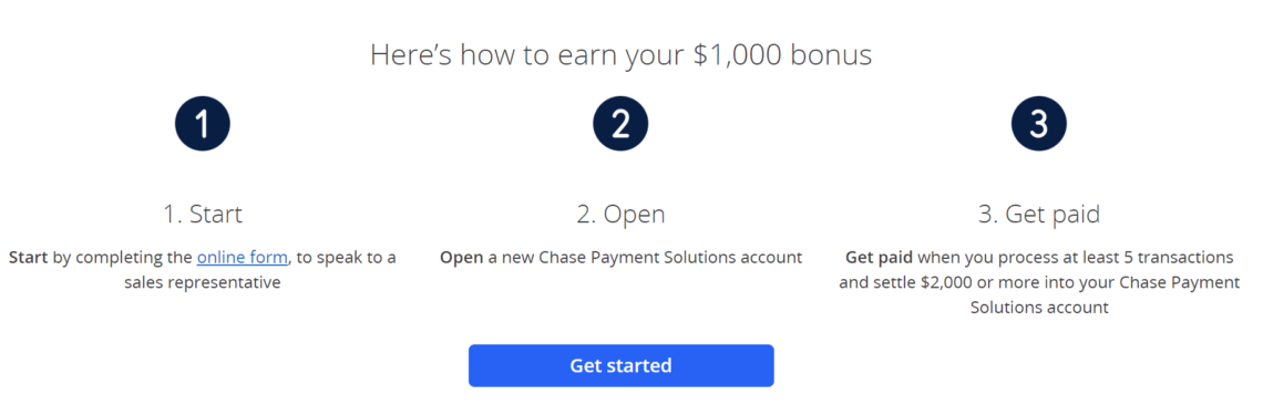 Chase Business $1,000 Merchant Services Bonus (Public Offer) - Doctor ...