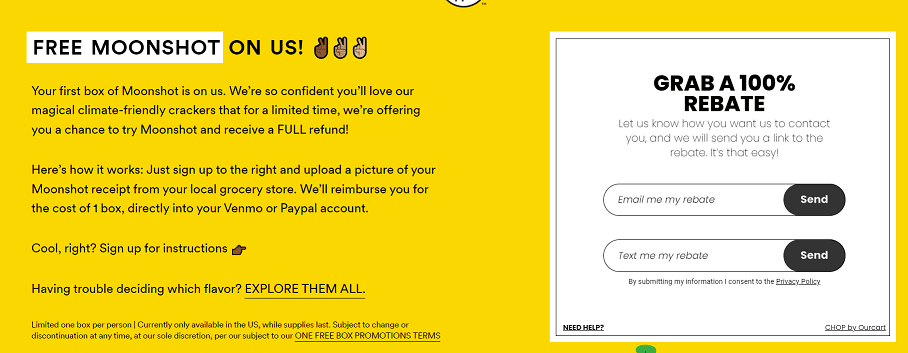 Free Box of Moonshot Crackers After Rebate - Doctor Of Credit