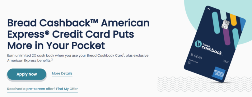 Bread Cashback American Express: 2% Cashback Card - Doctor Of Credit