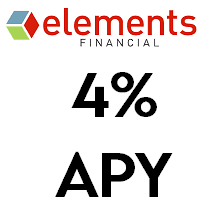 Elements Financial 5% APY Checking Account; Rate Guaranteed for 1 Year ...