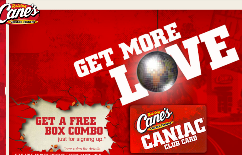 Raising Cane's: Free Box Combo - Doctor Of Credit