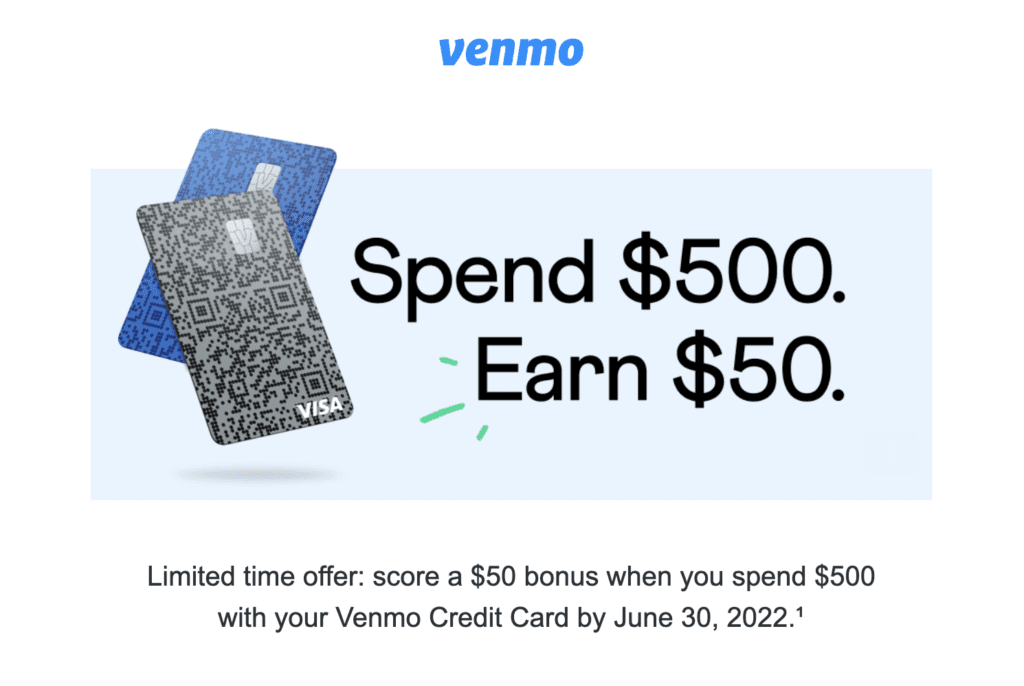 [Expired] [Targeted] Venmo Credit Card: Spend $500 & Get $50 CashBack ...