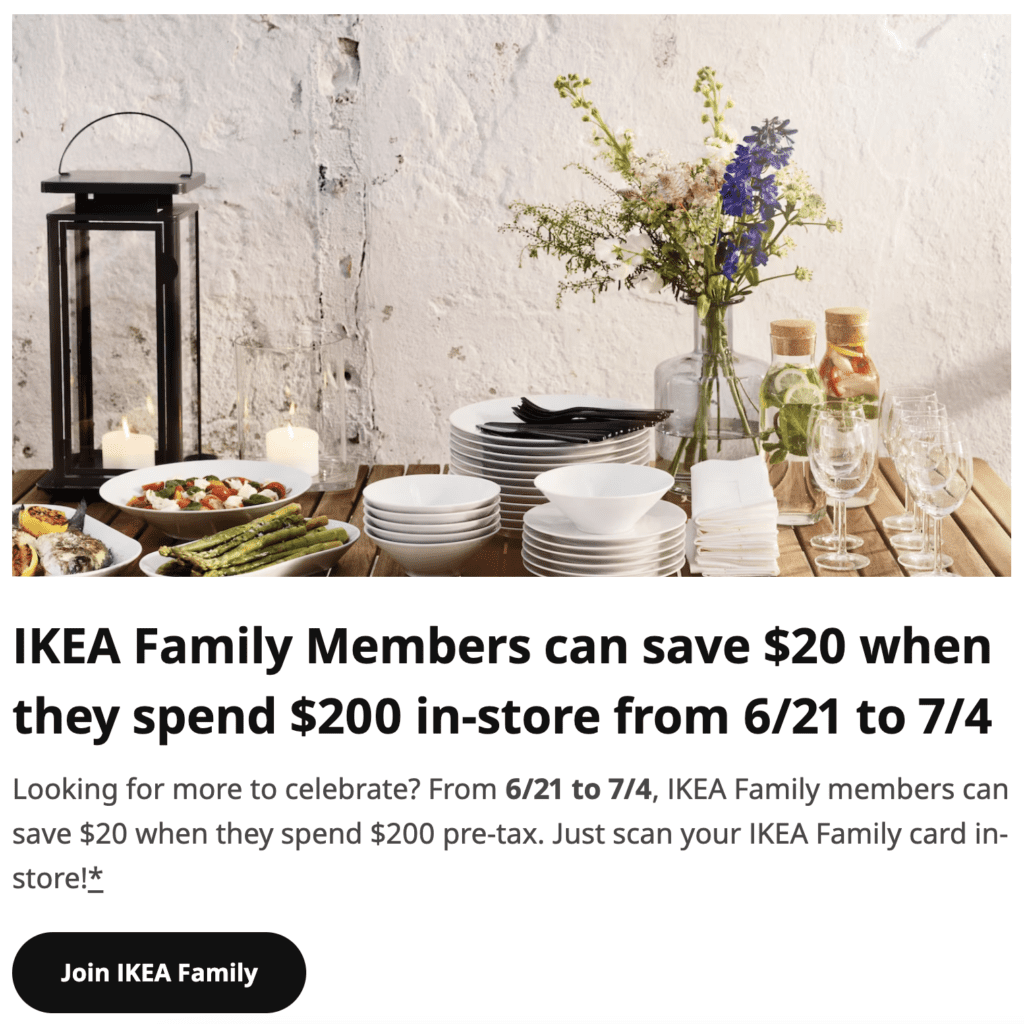 [Expired] IKEA: Get $20 Off $200 In-Store (6/21 - 7/4) - Doctor Of Credit