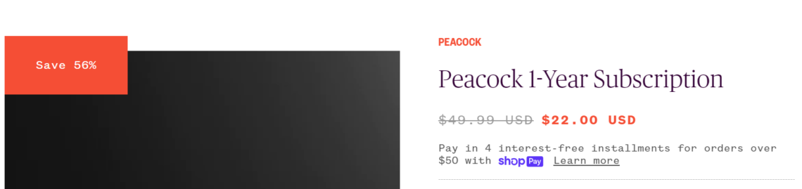 Peacock Premium (Ad Supported): 12 Months For $22 - Doctor Of Credit